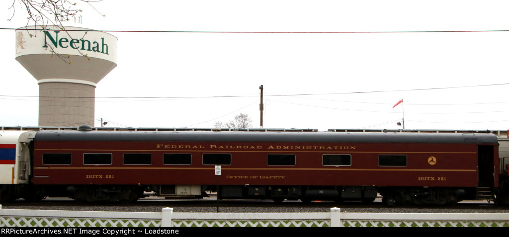 DOTX 221 Rail Car DOTX 221 is part of Federal Railroad Administration’s (FRA) Automated Track ...